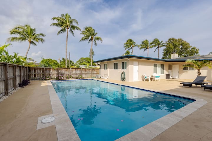 Beach Area Huge Home 7bd Heated Pool Bbq Laundry - Boca Raton, FL
