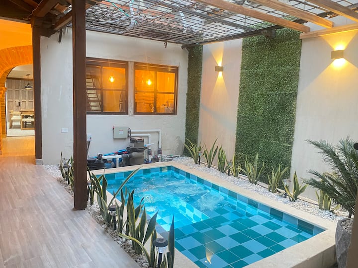 8 Espectacular Casa Centro Jacuzzi Al Aire Libre - Cartagena de Indias