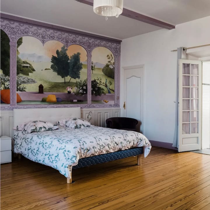 12 Chambres Spacieuses, Accès Piscine-jacuzzi - Capvern