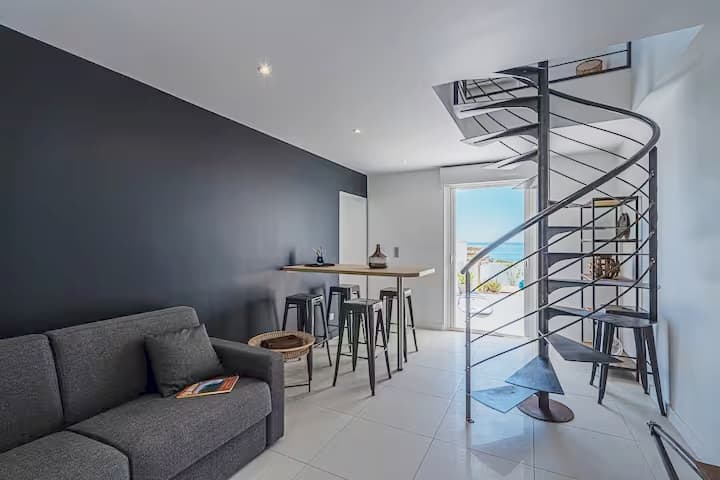 L'arquet/appartement Standing Terrasse Et Vue Mer - Martigues