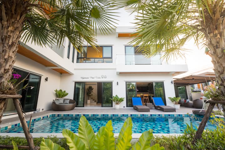 Heymann Pool Villa With Private Salt Pool - Doi Saket District