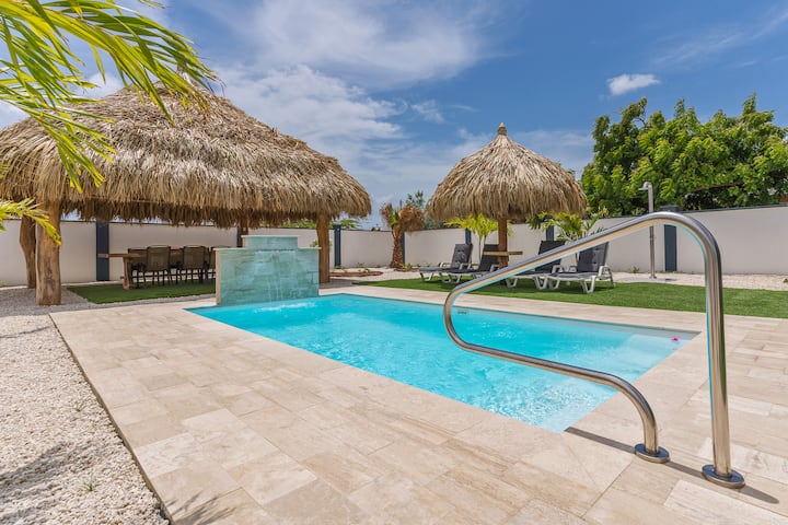 New Modern Villa With Private Pool And Shaded Area - Aruba