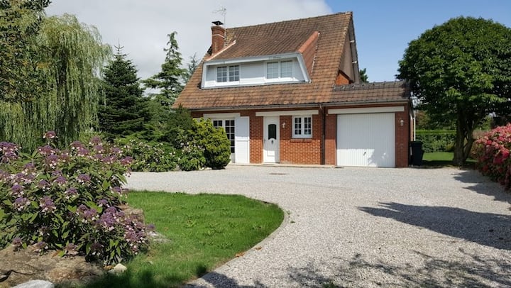 Maison Avec Poêle, Beau Jardin, Proche Touquet - Cucq