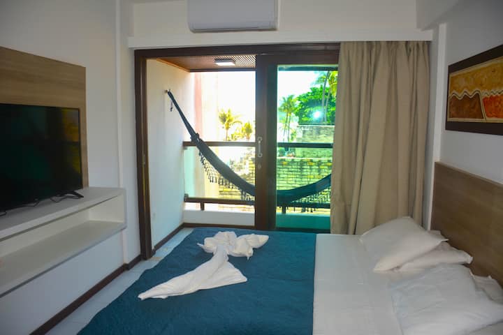 Na Praia - Araça 407 - Lateral Vista Mar - 나타우