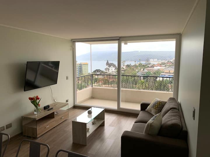 Hermoso Departamento A Pasos De La Playa - Papudo