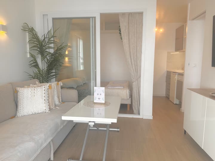 28m2-2chambres, Piscine, Vue Mer, 5’ Monaco - Monte-Carlo