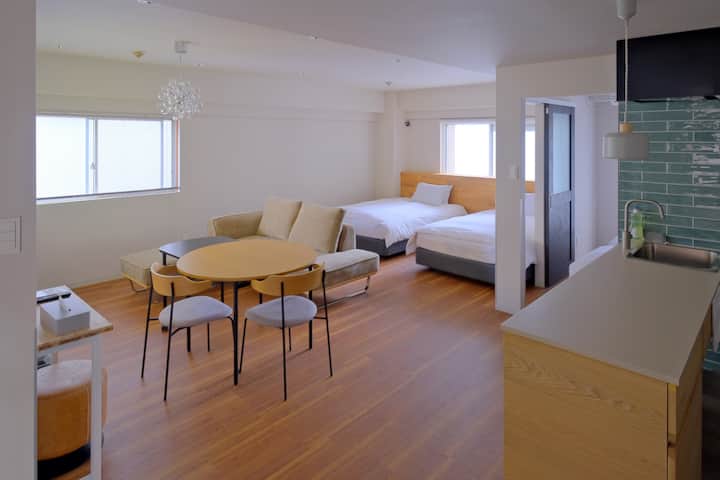 .,.Copo-hara55/2br-apt/ 4mins Jrnamba/55sqm - Osaka