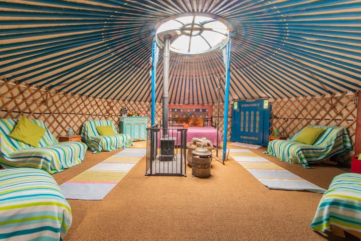 Yurt 3 At Hidden Valley Yurts - Forest of Dean