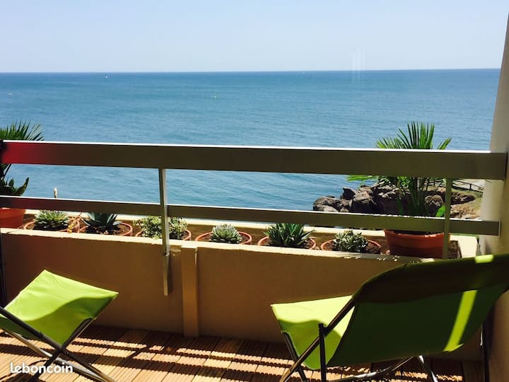 Studio "La Plage", Avec Vue Imprenable Sur La Mer - Sète