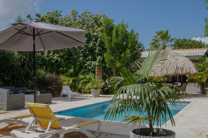 Casa Garden Oasis Grote Berg Met Prive Zwembad - Curaçao