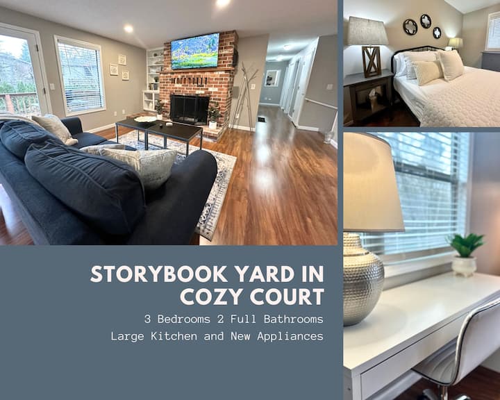 Deer Creek Court - 3br Home, Storybook Yard! - Tigard, OR