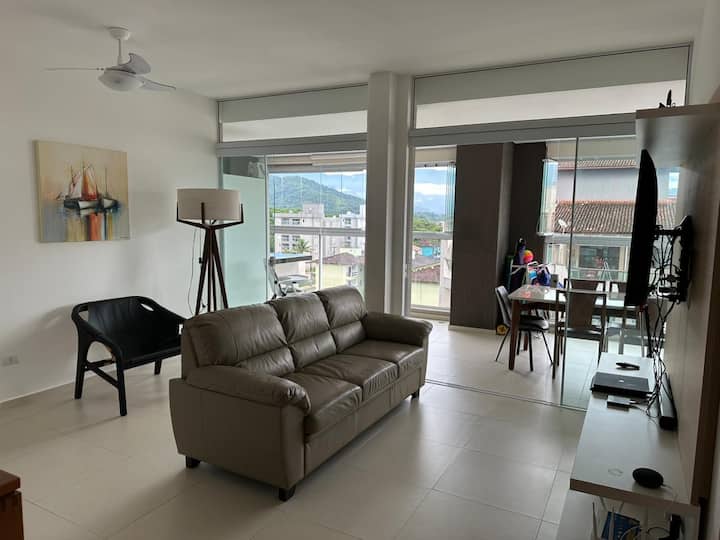 Apto Studio 82m2 Itagua - Ampla Sacada Integrada - Ubatuba