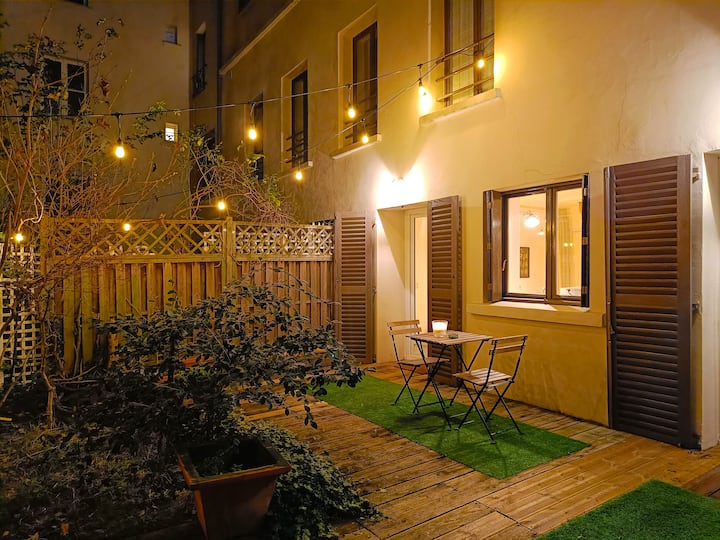Paisible Appartement Avec Jardin - Clichy-la-Garenne