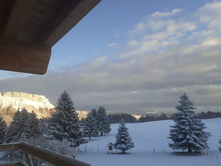 Gîte De Charme Avec Spa & Vue - Chambéry