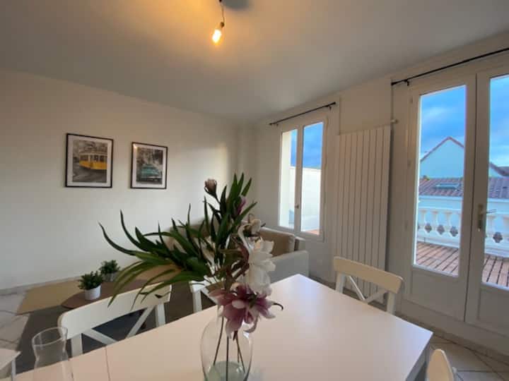 Duplex Cosy Avec Parking Proche De La Défense - ibis Nanterre La Défense