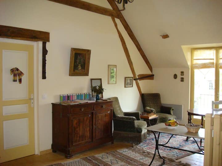 Ferme De La Haute Maison - Chambre Rustique - Provins