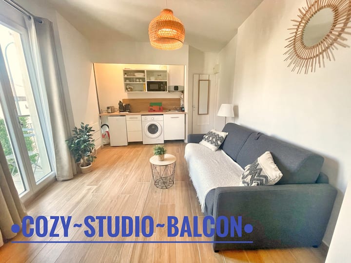 Cosy Place*balcon*centre Ville - Nizza