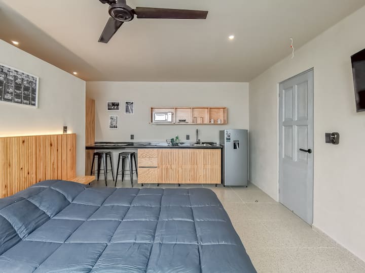 [9] Loft Con Alberca, Moderno Y Cómodo. - Cancún