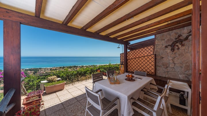 Niu Astori Con Bella Vista Mare - Costa Rei