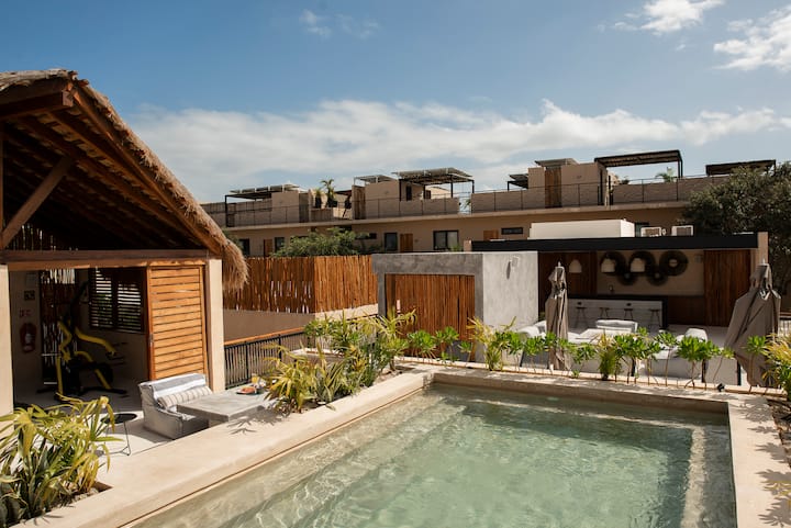1 Room With Private Pool & Natural Style - Riviera Maya