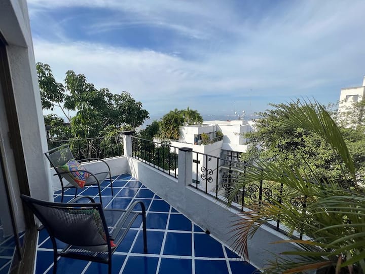 Loft En Zona Romántica Conchas Chinas 14 - Puerto Vallarta