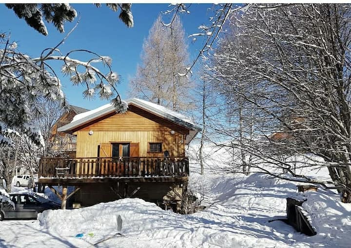 Chalet Albiez-montrond - Vue Aiguilles D'arves - Albiez-Montrond