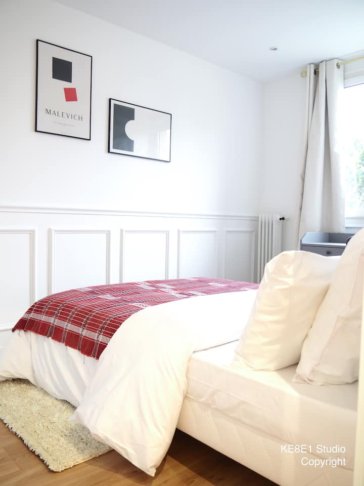 Private Comfy Room Near Paris - Boulogne-Billancourt