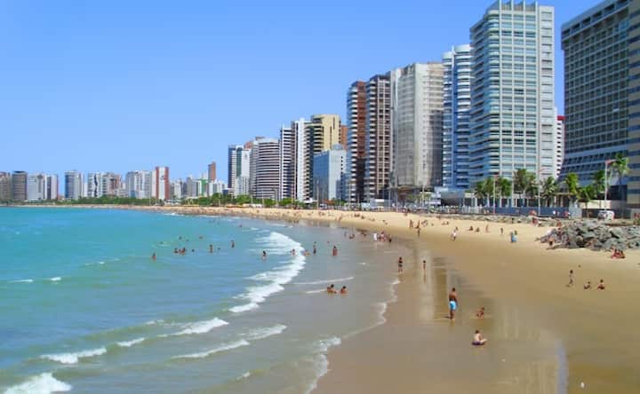 "Flat" Moderno Com Vista Para O Mar. - Fortaleza