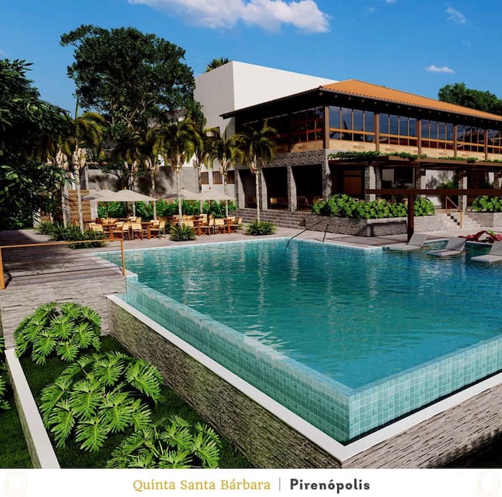 Quarto Em Quinta Santa Bárbara Ecoresort - Pirenópolis