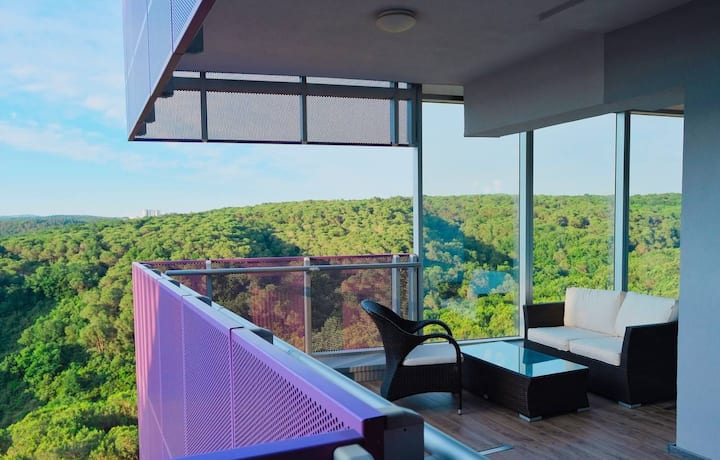 Ultra Lux 3 Br Residence,big Terrace & Forest View - Kilyos