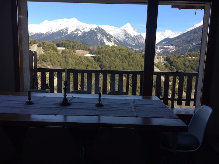 Vue Exceptionnelle Aussois Appartement 8-10 Pers - Aussois
