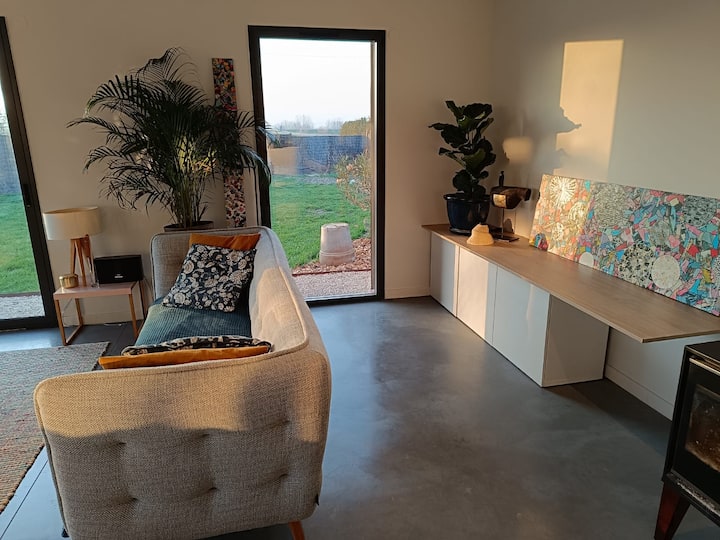 Grande Chambre Privée Au Sein D'une Maison Moderne - Villefranche-sur-Saône
