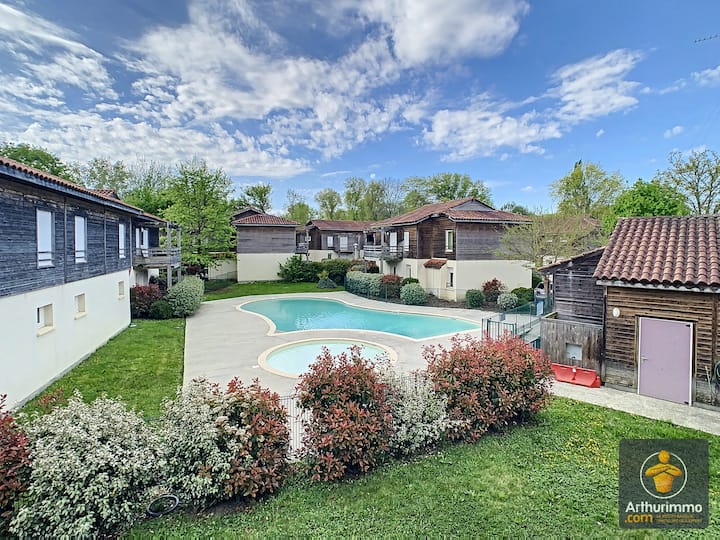 Appartement 30 M² Vue Sur Le Lac - Mimizan