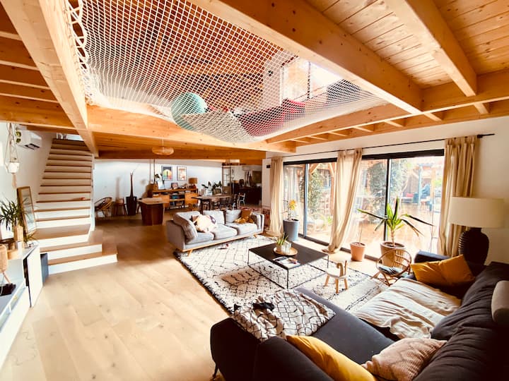 Maison En Bois Familiale Avec Piscine - Mérignac
