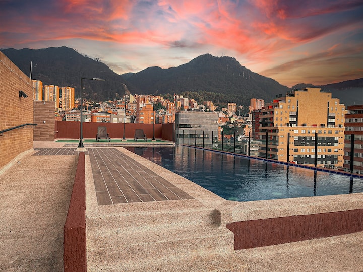 Hermoso Apartamento Chapinero Con Piscina Y Gym - Bogota