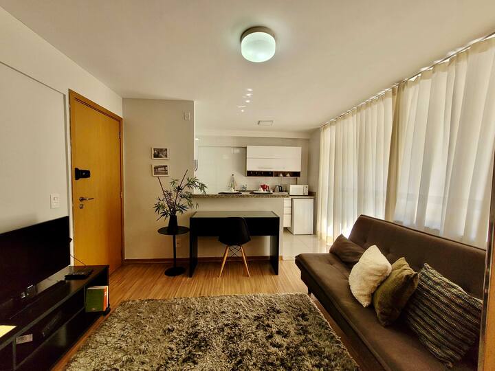 Apartamento Em Lourdes/centro Com Garagem - 604 - Belo Horizonte