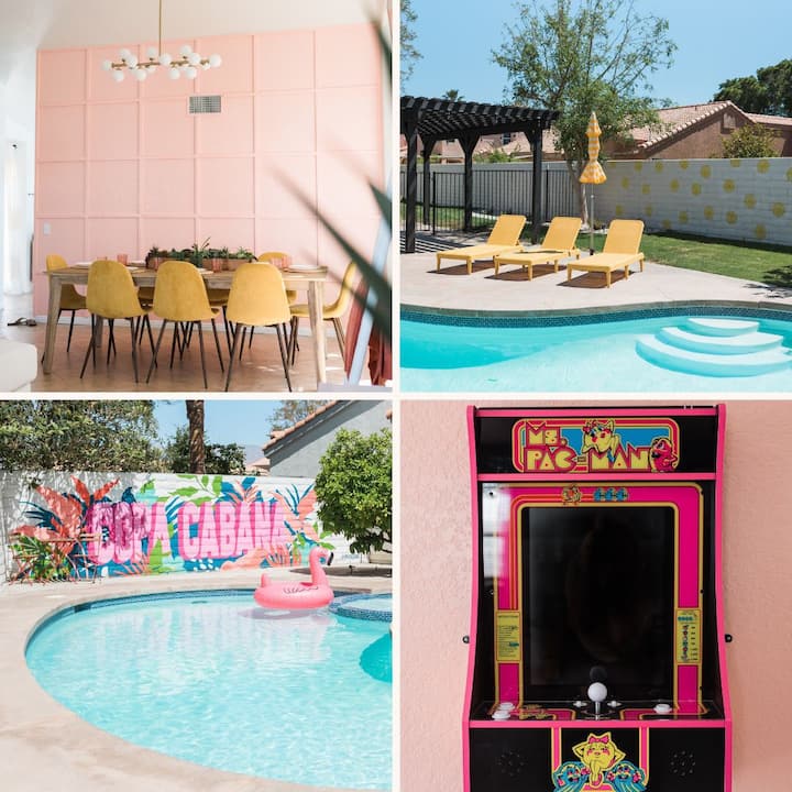 The Copa Cabana: Gated Salt Pool/spa, Bbq & Games! - Indio, CA