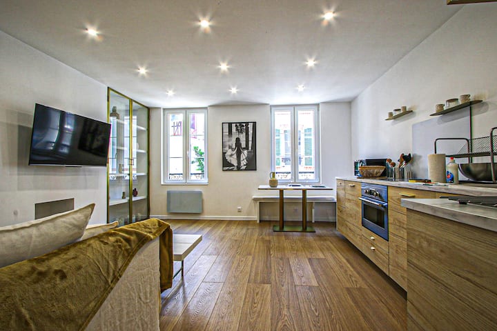 " The White Flat" Apt Rénové à 5 Min De La Plage. - Trouville-sur-Mer