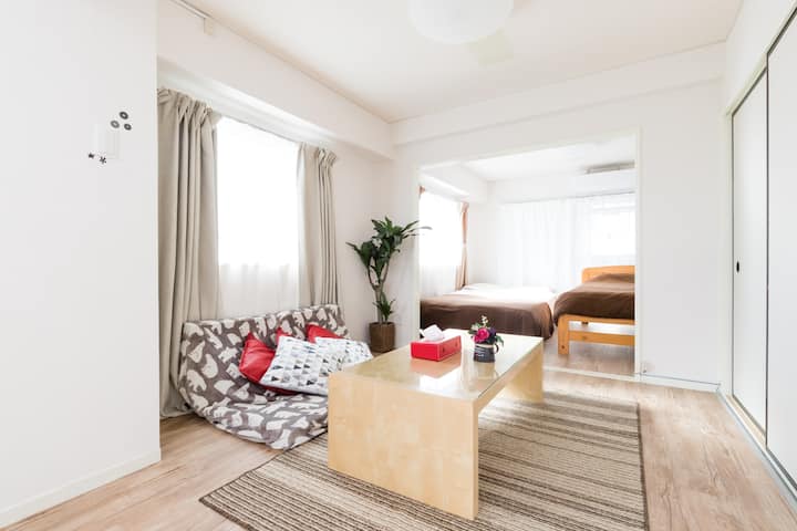 Tokyo Ikebukuro Sta. 5 Min/30㎡/2 Beds/1 Sofa/max 4 People - Ikebukuro