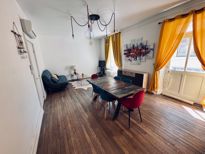 Le Cocon De Sasha - Climatisation - Proche Gare - Meuse