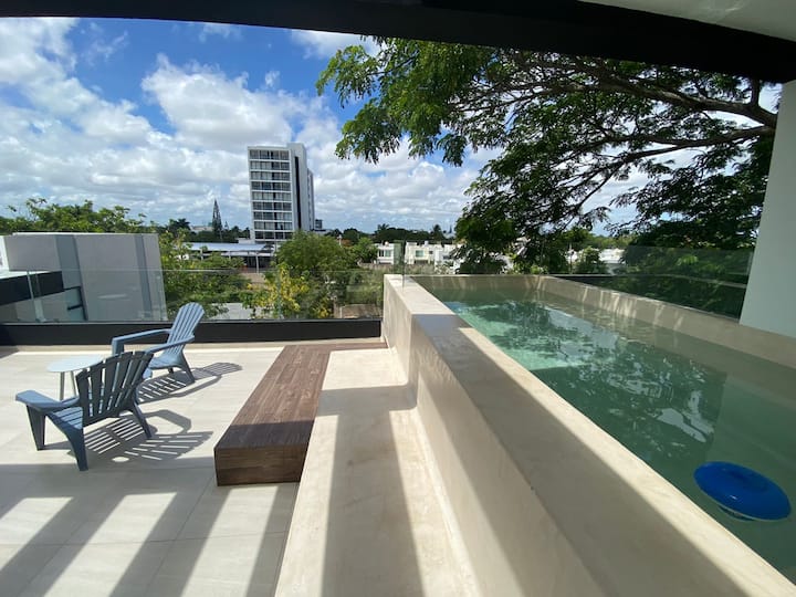 Lindo Apartamento Con Piscina En Mérida - Mérida