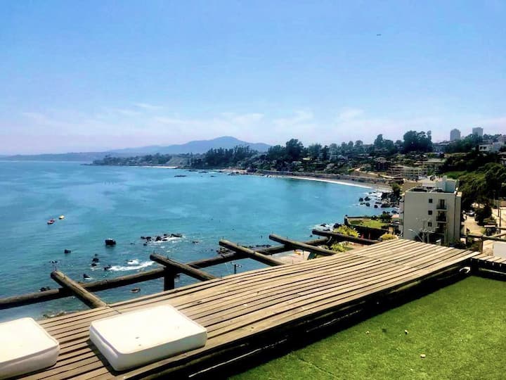 Espectacular Departamento Frente Al Mar - Concón