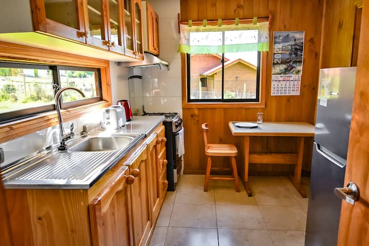 Cabnogal Vista Montañas Y Volcanes Hasta 4 Persona - Panguipulli