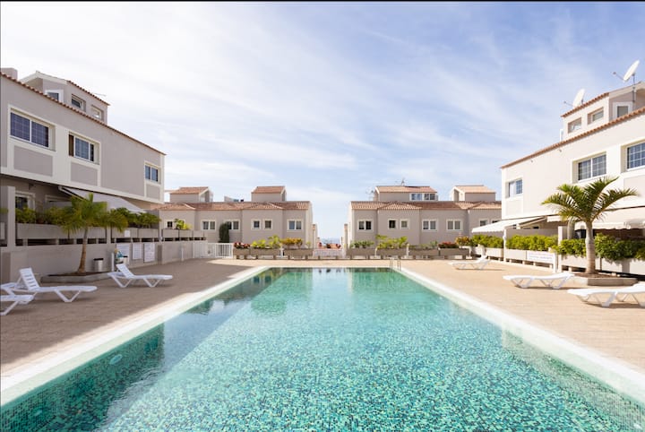 Townhouse With Pool And Sea View In Callao Salvaje - Adeje