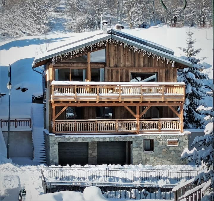 Chalet Aspen - Spa/sauna/gym/fireplace/parking - Saint-Martin-de-Belleville