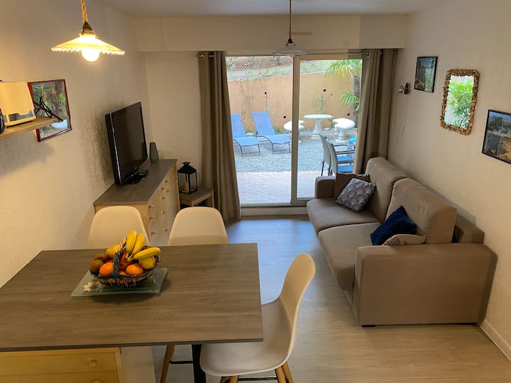 Bormes, T2 Jardin à 300m Plages - Bormes-les-Mimosas