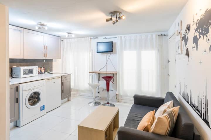 Bonito Estudio En El Corazón De Madrid -Atocha - Madrid