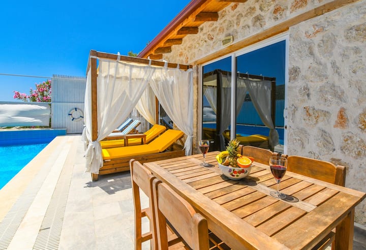 Kiralık Tatil Villası - Kalkan