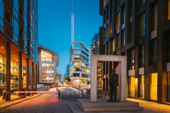 Supercentral Double Bed Fast Wifi Smart Tv Fun - Oslo