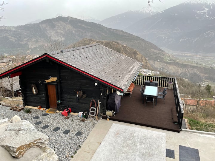 Chalet Privatif  Sur 2 éTages Vue Imprenable - Anzère